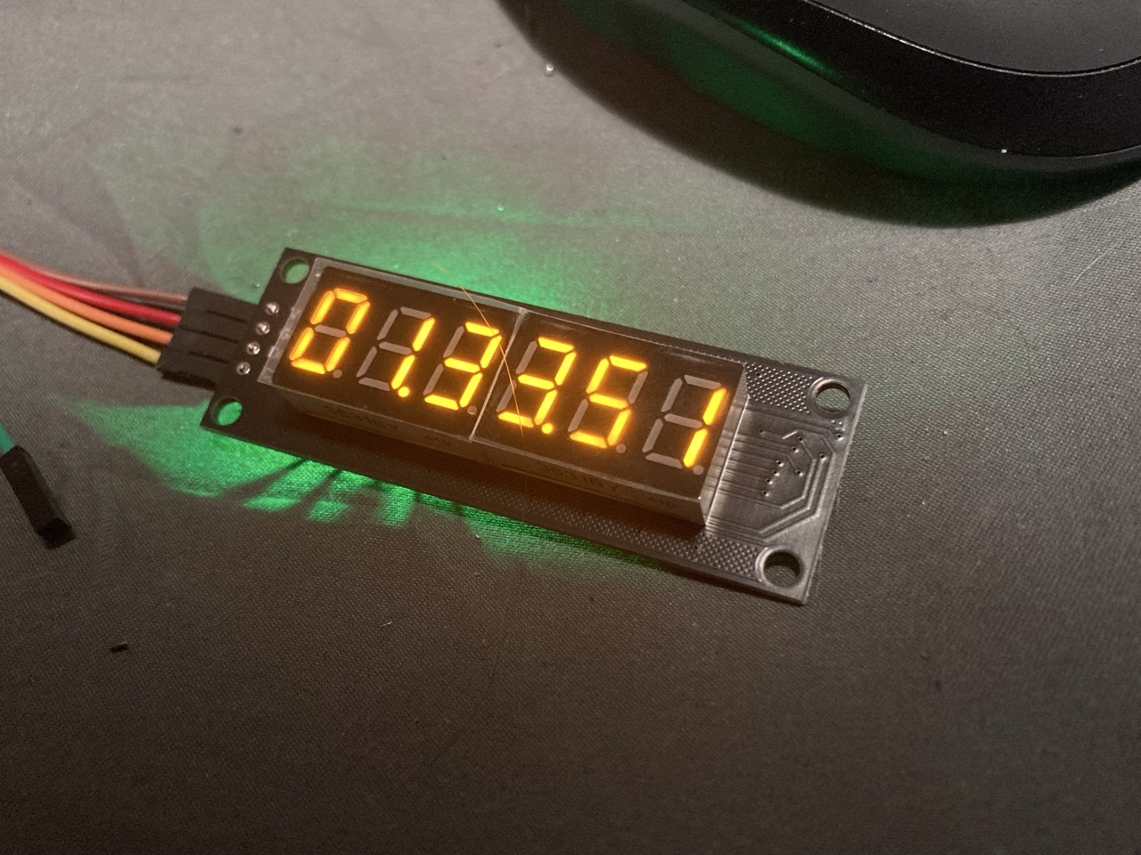 Tm1637 żółty wyświetlacz 0 36cala 6 cyfrowy Arduino simhub | Warszawa ...