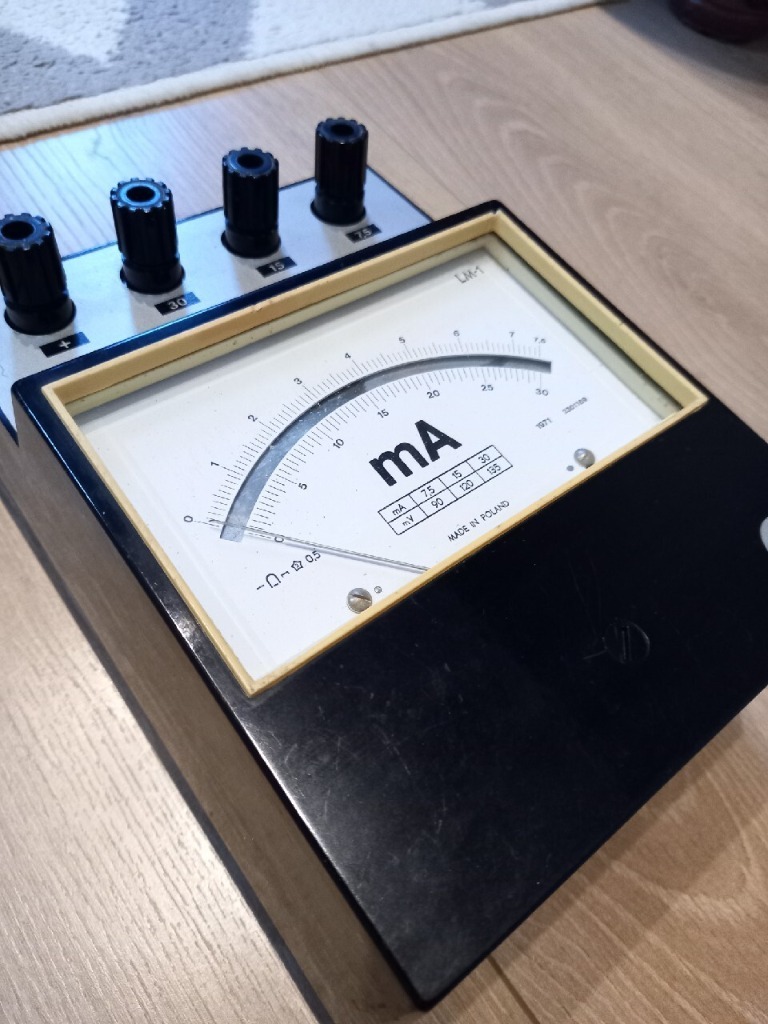 Miliamperomierz analogowy ERA LM1 30mA | Pruszcz Gdański | Kup teraz na Allegro Lokalnie