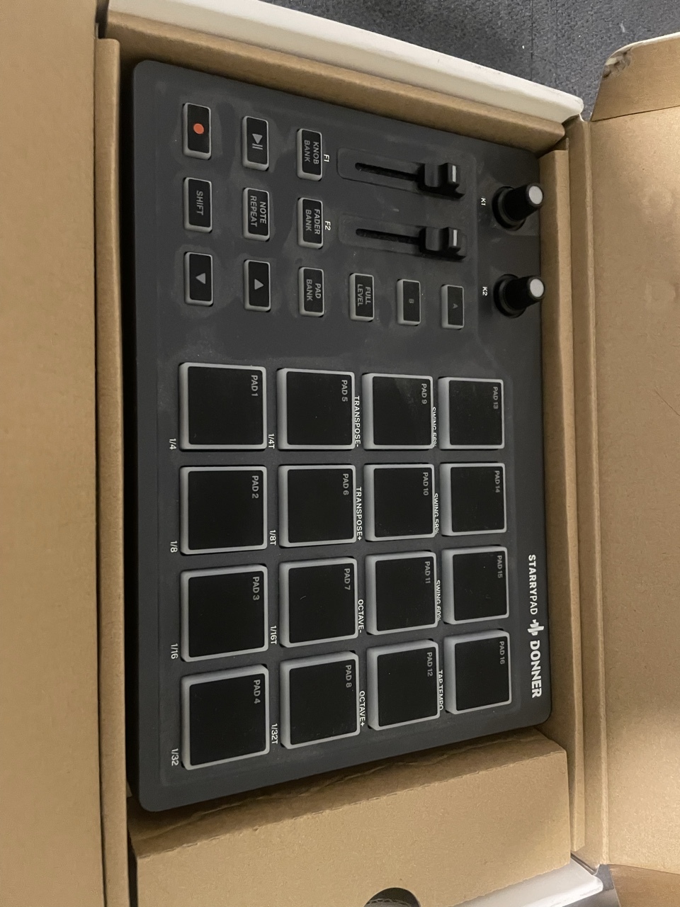 Kontroler MIDI Donner 16 Pad USB Typ-C | Łaziska górne | Kup teraz na ...