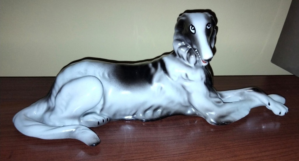 Figurka pies hart porcelana Wałbrzych vintage PRL | Świętochłowice ...