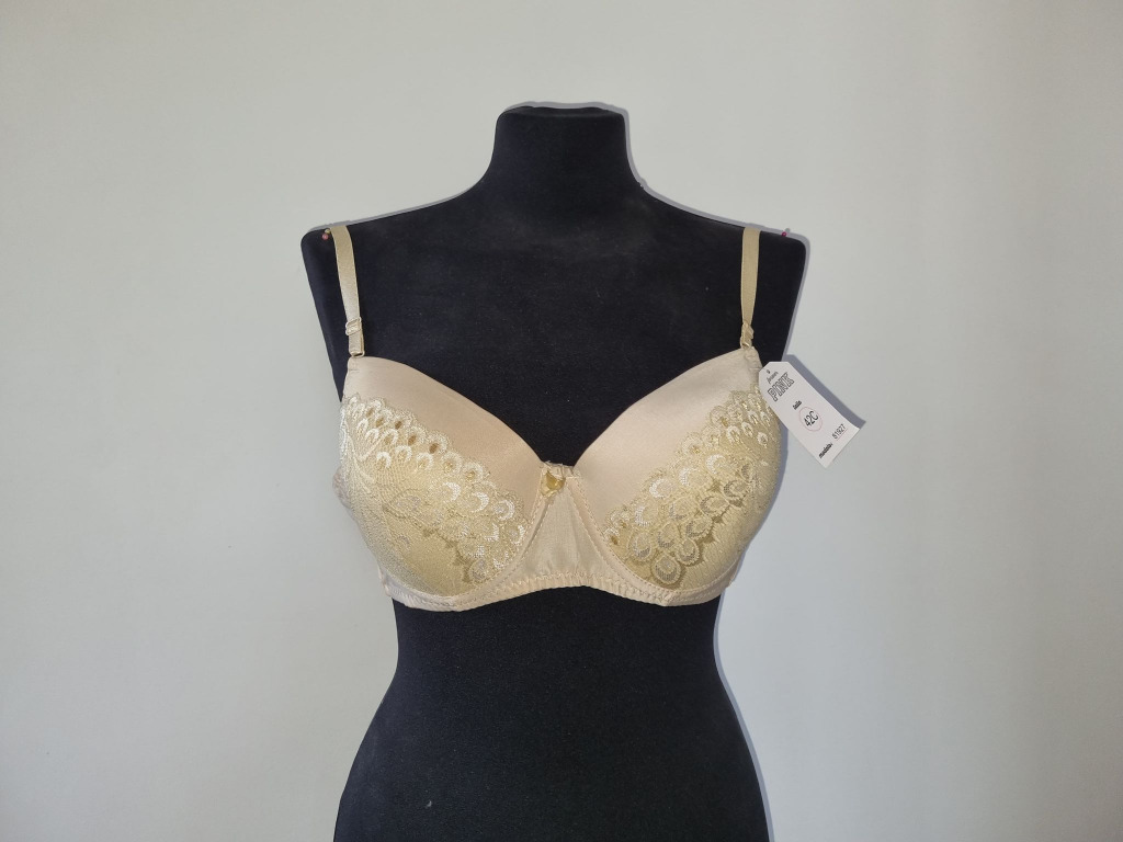 Stanik biustonosz kremowy ecru 85C/D NOWY | Pruszcz Gdański | Kup teraz na Allegro Lokalnie