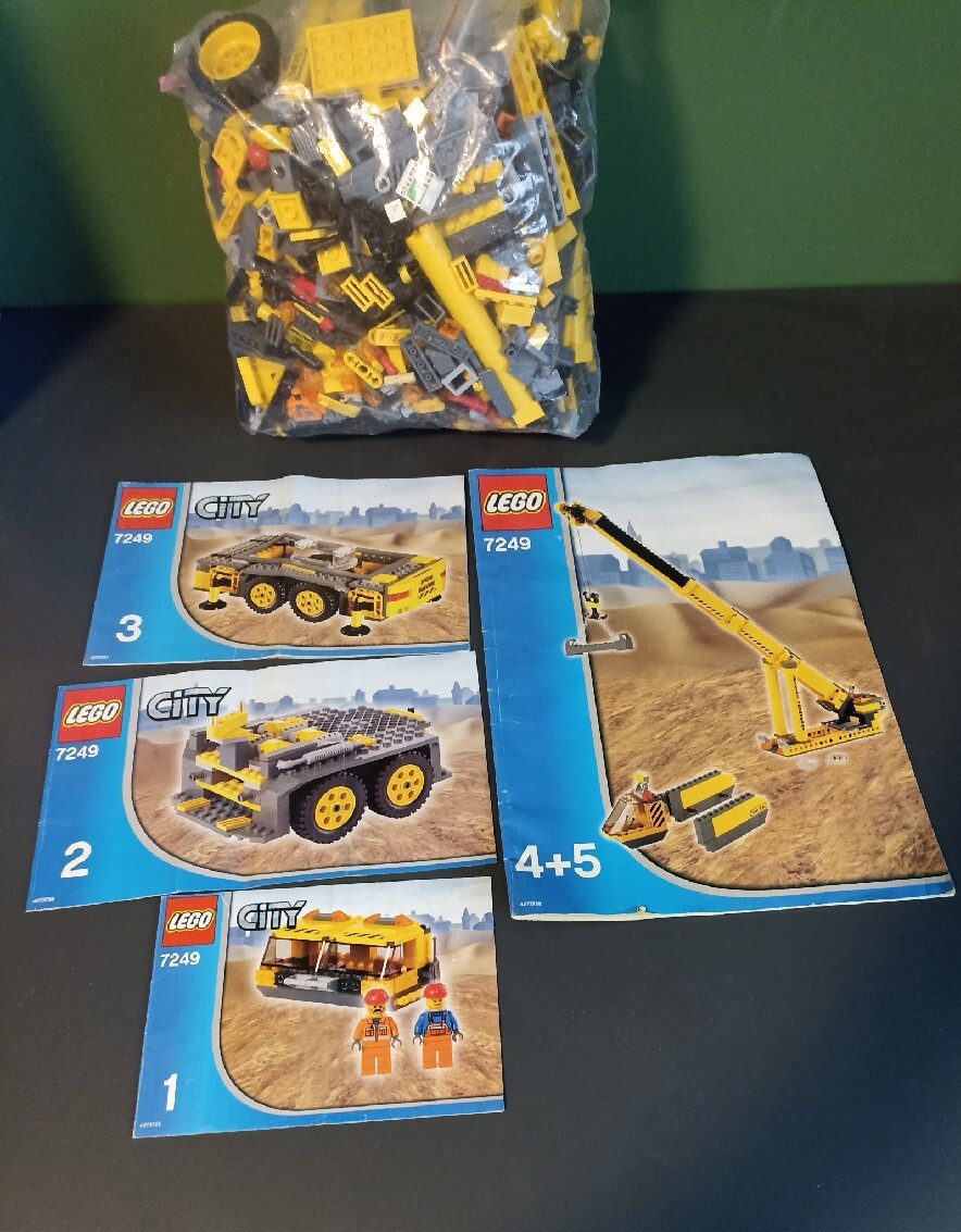 Lego City 7249 / XXL Mobile Crane / Dźwig / Unikat | Gdańsk | Kup teraz ...