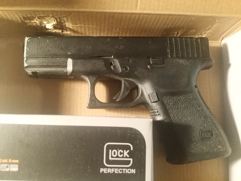 Airsoft Pistolet Glock 19 6 mm ASG Green Gas | Kraków, Bieżanów ...