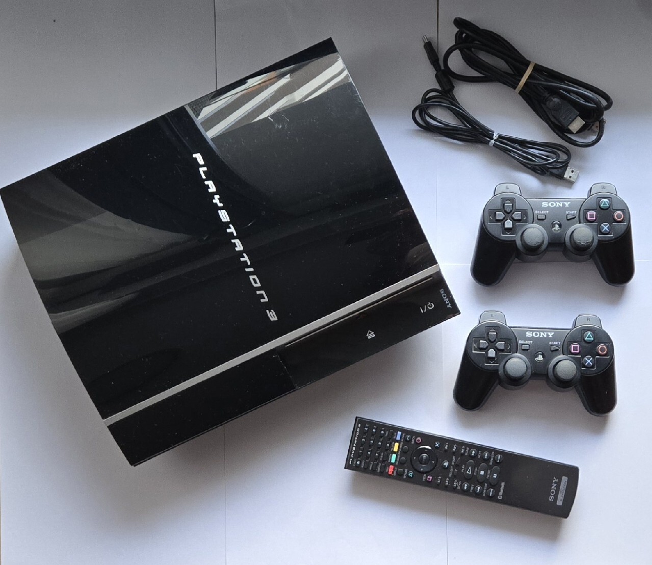 Konsola Playstation 3 PS3 + 2 kontrolery + pilot | Kraków | Kup teraz ...