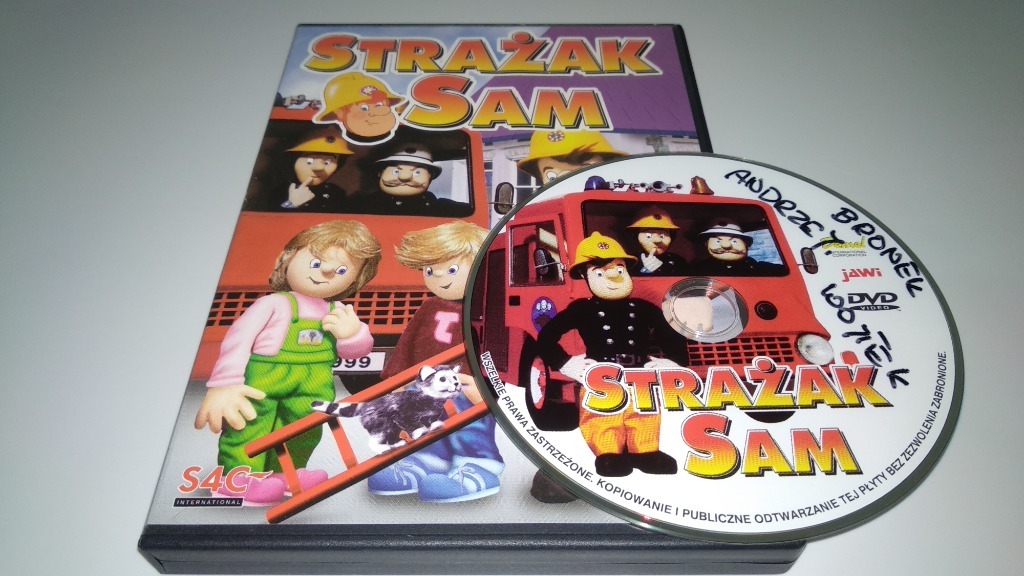 STRAŻAK SAM - DVD | RADZYŃ PODLASKI | Licytacja na Allegro Lokalnie