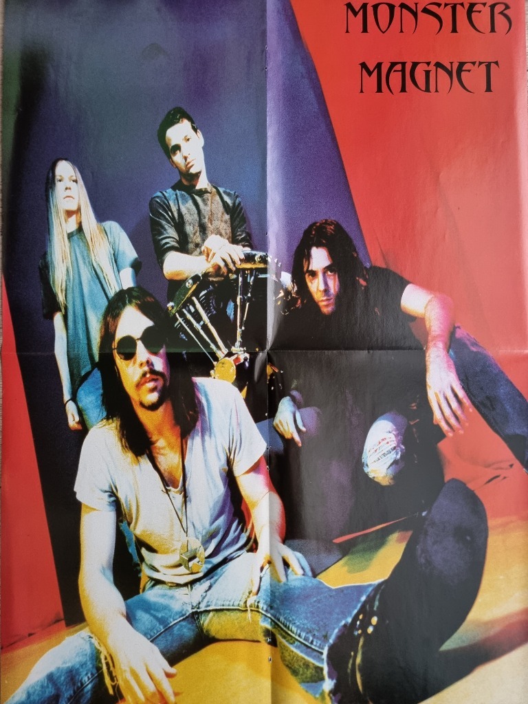 Plakat MONSTER MAGNET z 1999 r Format A2 NOWY | Tarnów | Kup teraz na ...