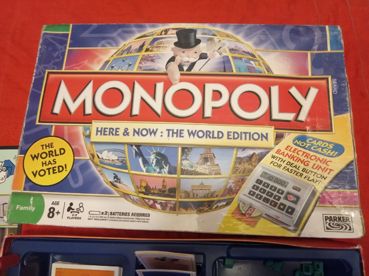 MONOPOLY *** The world edition *** karty kredytowe + terminal ...