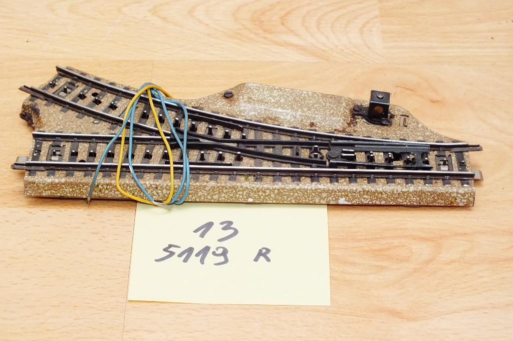 Marklin zwrotnica elektryczna 5119 skala H0 13 | Lubin | Kup teraz na ...