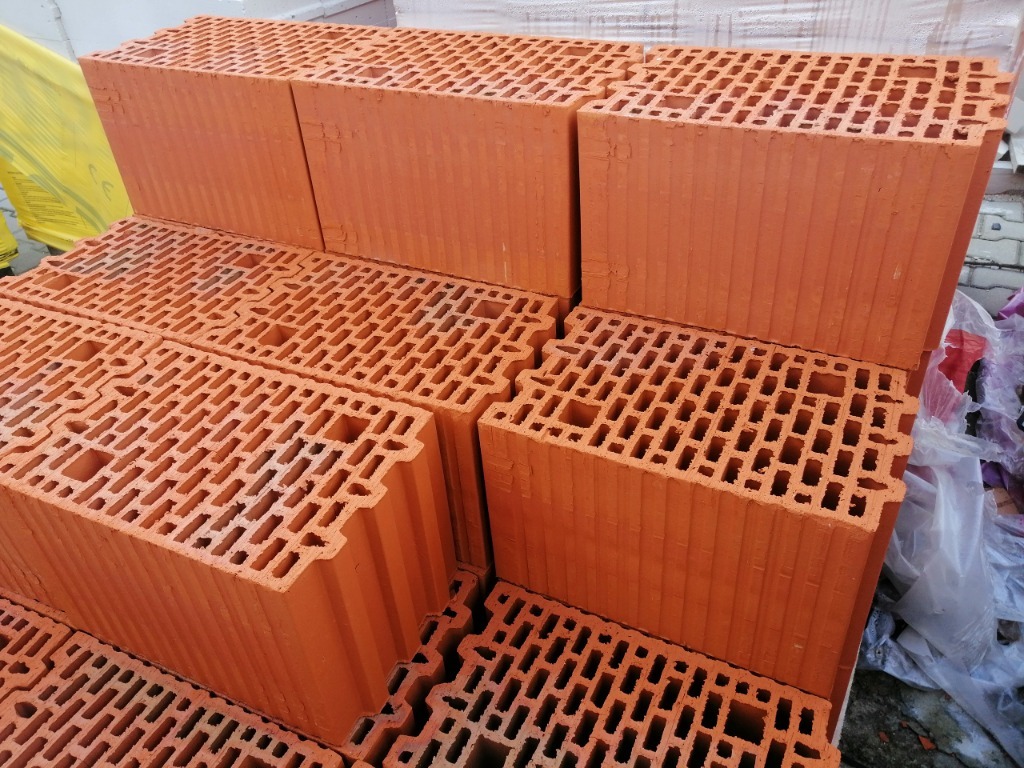 PUSTAK CEGŁA Porotherm 25 P+W Ceramika | Konin | Kup teraz na Allegro ...