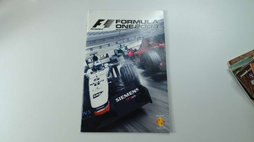 Instrukcja Formula one 2003 f1 ps2 | Gdów | Kup teraz na Allegro Lokalnie