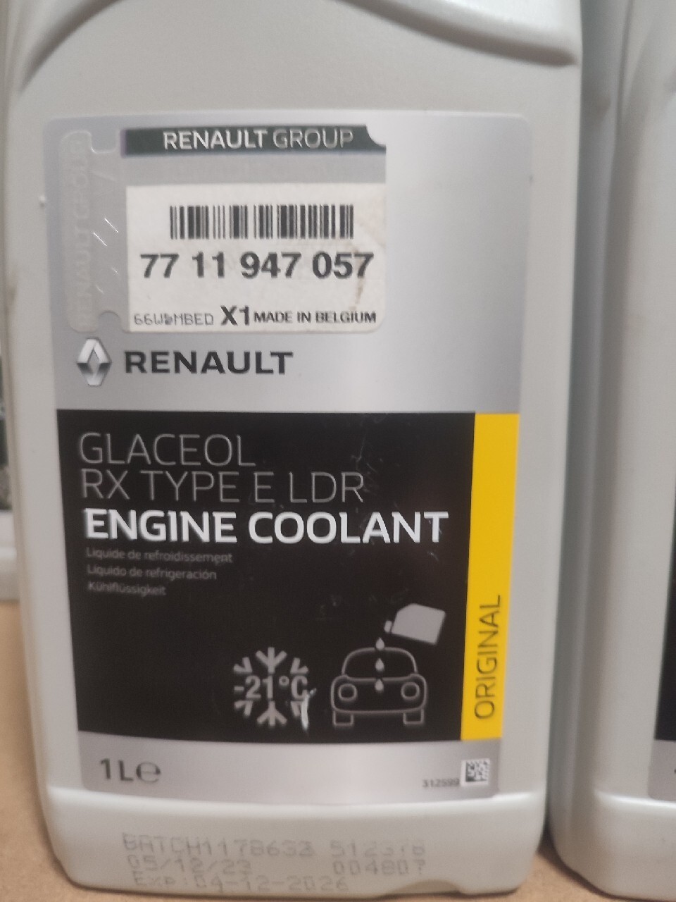 Płyn Chłodzący Renault Dacia Glaceol typ E 7711947057 | Radom | Kup ...