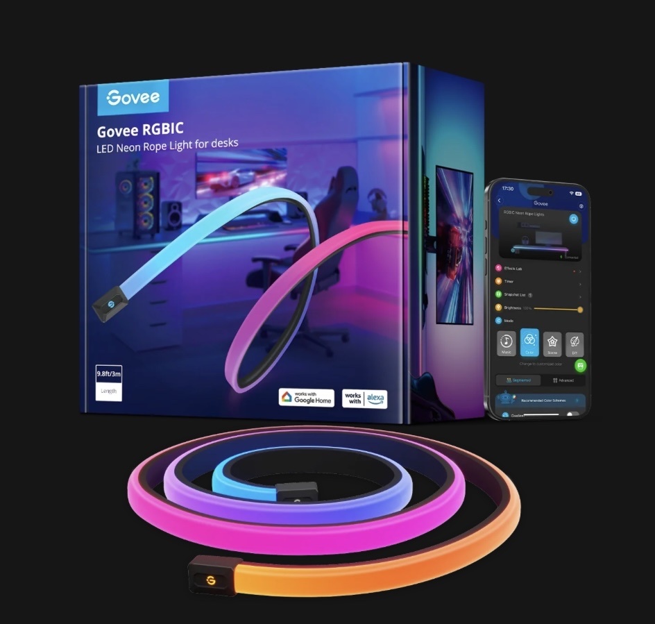 Govee RGBIC LED Neon Rope Lights for Desks | Opole | Kup teraz na ...