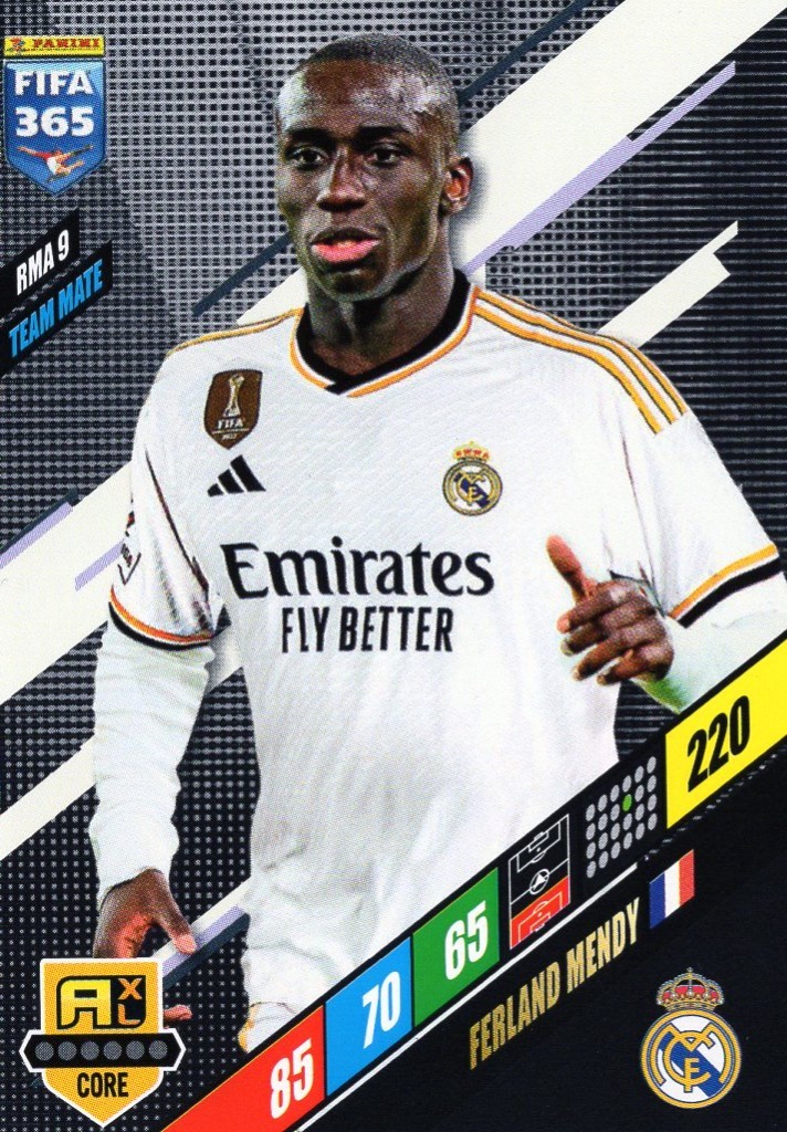 Panini FIFA 365 2024 Team Mate RMA 9 Mendy | Wrocław | Kup teraz na ...