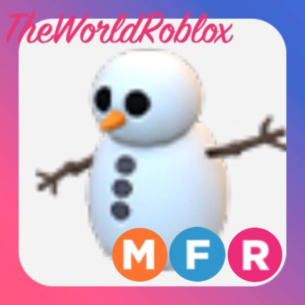 Roblox Adopt Me Snowman MFR | Warszawa | Kup teraz na Allegro Lokalnie