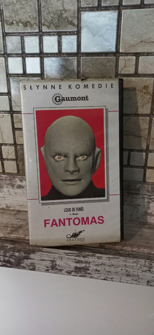 Kasety vhs Fantomas VHS. Bdb stan. | Małkinia Górna | Licytacja na Allegro Lokalnie
