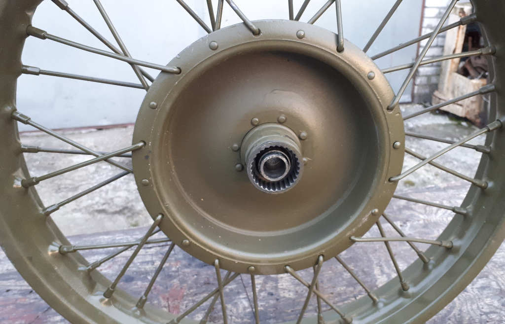 Koło M72 ZIS BMW oryginał półbęben CCCP | Mościska | Ogłoszenie na ...