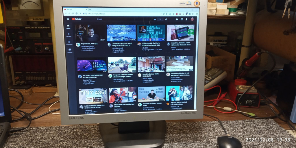 Samsung SyncMaster 710V | Mirowice | Kup teraz na Allegro Lokalnie
