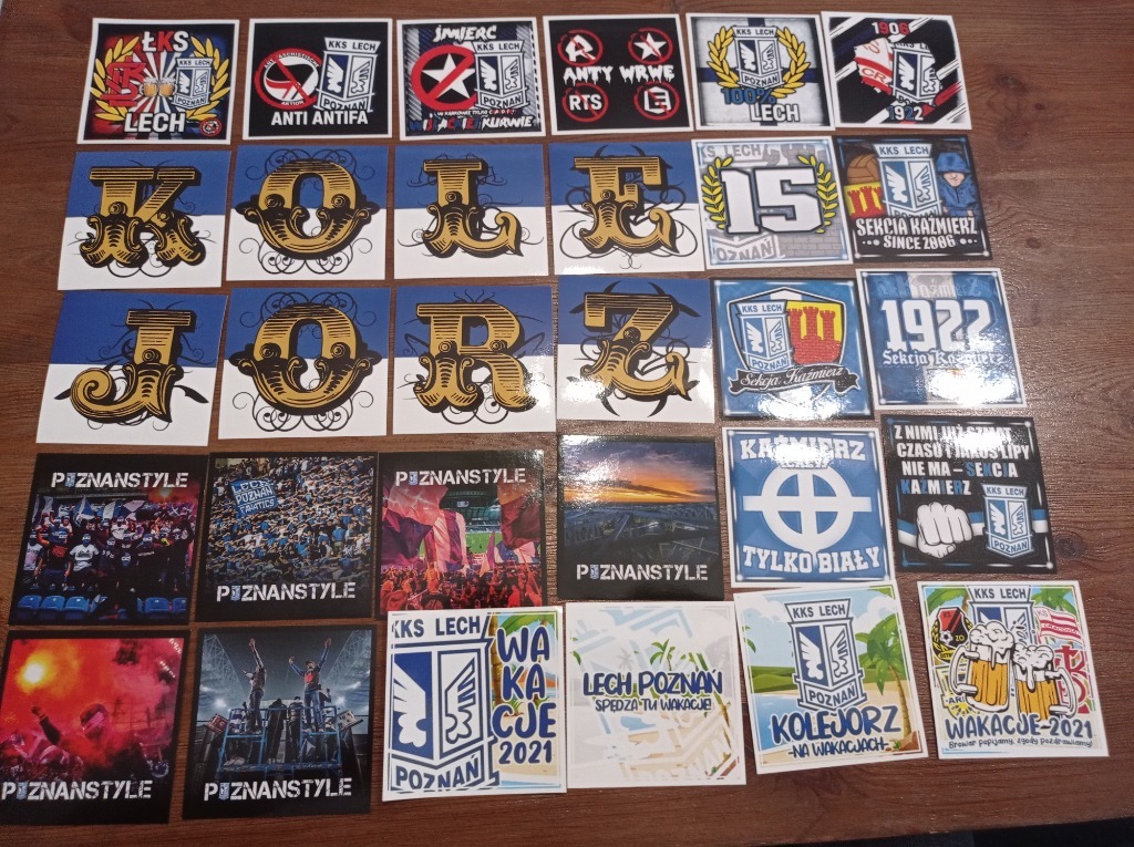 Vlepki Lech Poznań Hools Cracovia Arka Kszo | Śrem | Kup teraz na ...