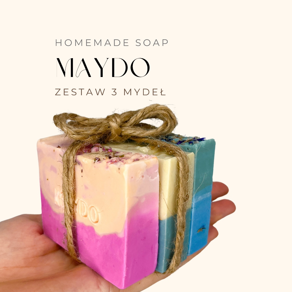 ZESTAW 3 mydeł handmade Maydo SPA | Rzeszów | Kup teraz na Allegro Lokalnie