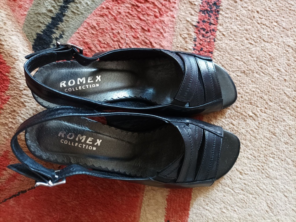 Sandały na obcasie firmy Romex Collection | Kraków | Kup teraz na ...