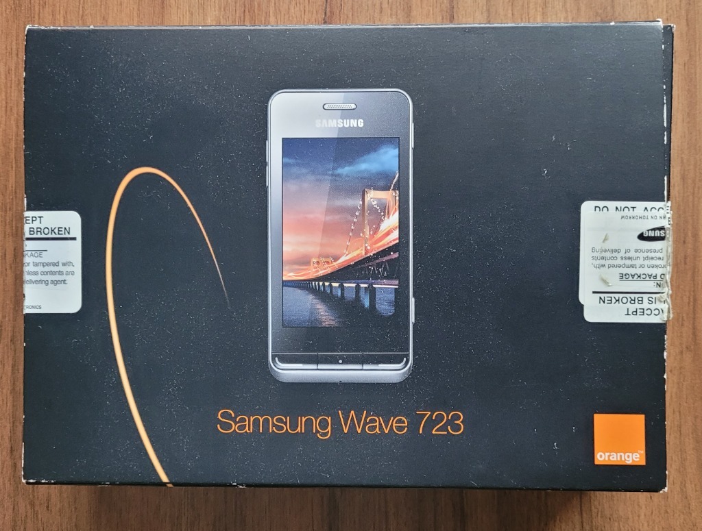 TELEFON SAMSUNG WAVE 723 Polska dystrybucja | Debrzno | Kup teraz na ...