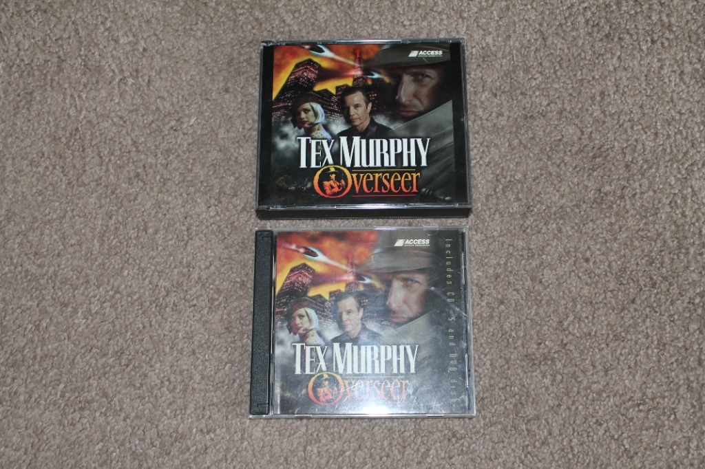 Tex Murphy Overseer DVD + 4 x CD-ROM | Wrocław | Kup teraz na Allegro ...