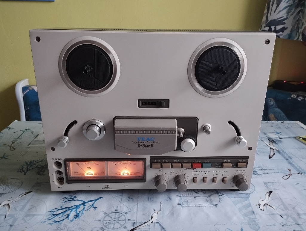 Magnetofon szpulowy TEAC X3 po serwisie | Wrocław | Ogłoszenie na ...