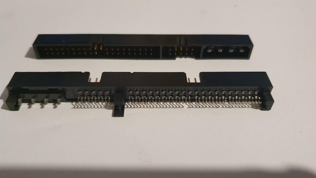 Złącze IDE/ATA 40pin + MOLEX dyski,napędy IDE SMD | Gołcza | Kup teraz ...