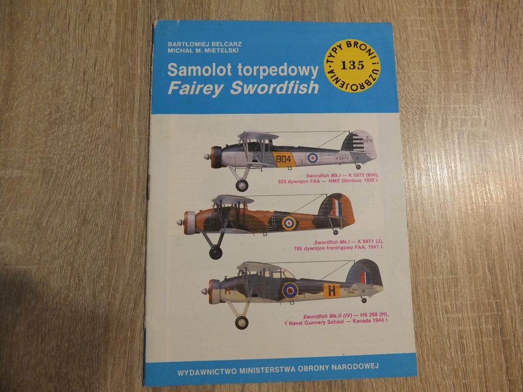 Samolot torpedowy Fairey Swordfish | Stare Pole | Kup teraz na Allegro ...