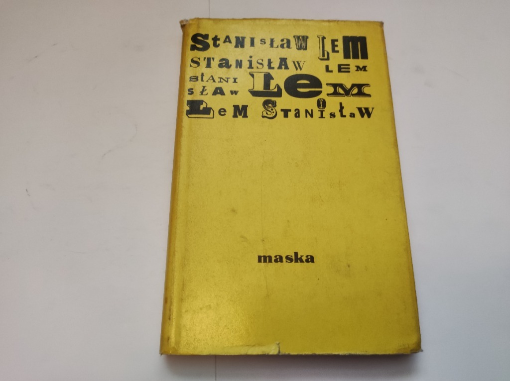 Stanisław LEM - Maska - 1988 Wyd. Literackie | Zabrze | Kup teraz na ...