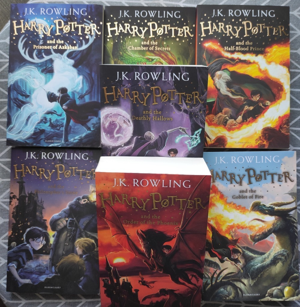 Komplet 7x Harry Potter po angielsku | Pierzchnica | Kup teraz na ...