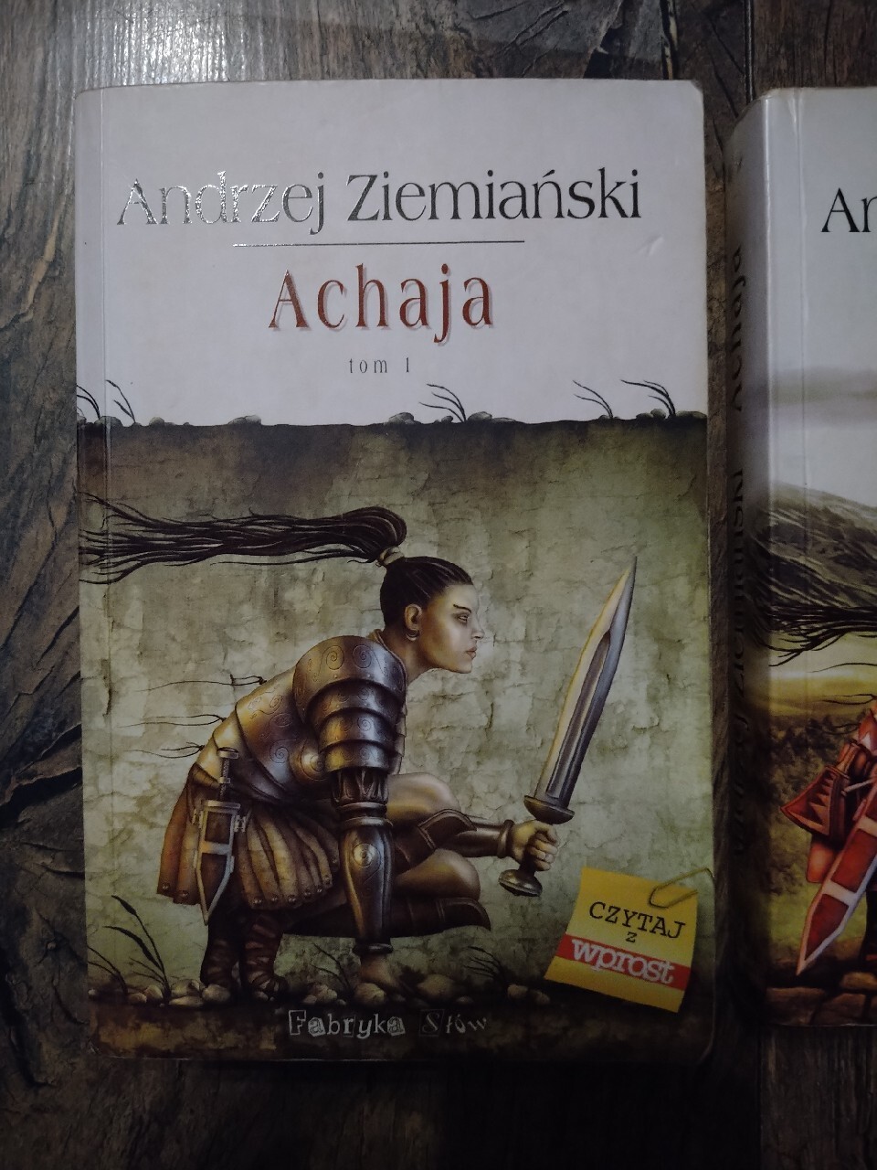 Achaja tom 1, 2, 3 - zestaw - Andrzej Ziemiański | Mysłowice | Kup ...