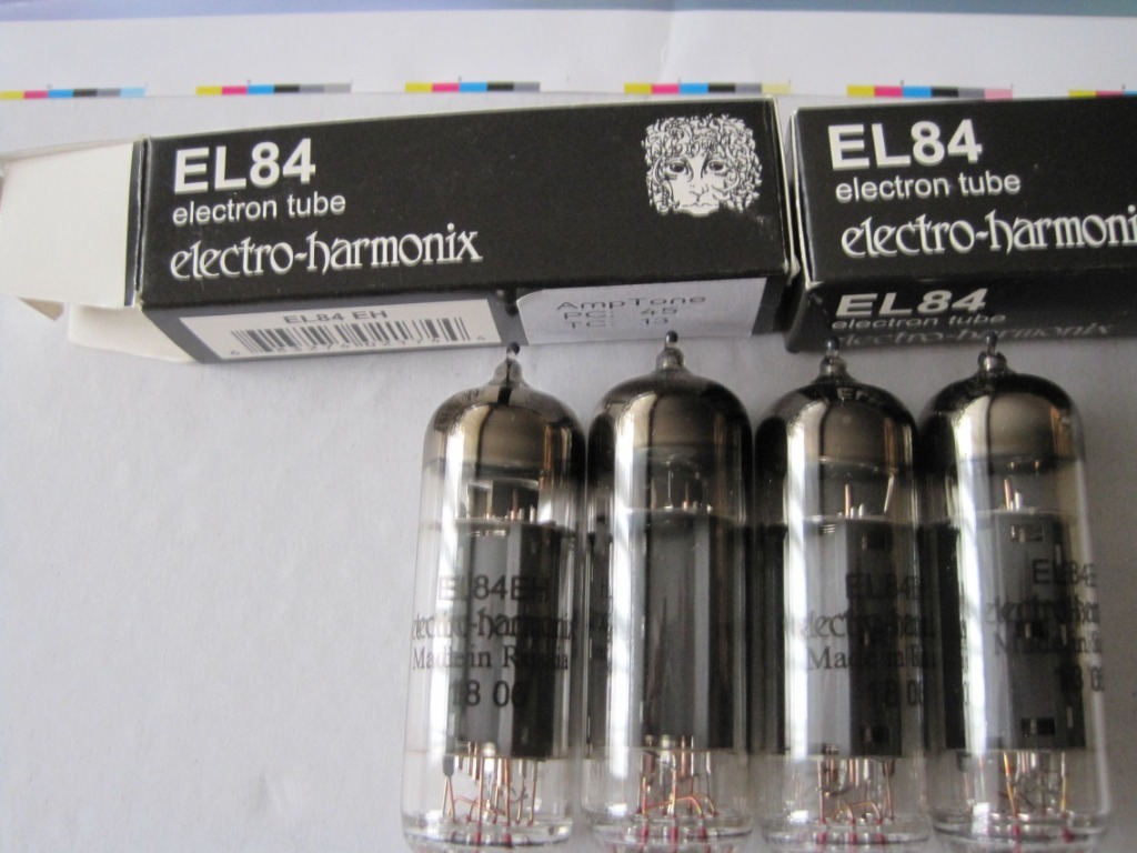 Lampa EL84 EH kwadra ElectroHarmonix 4 sztuki | Białystok | Kup teraz ...