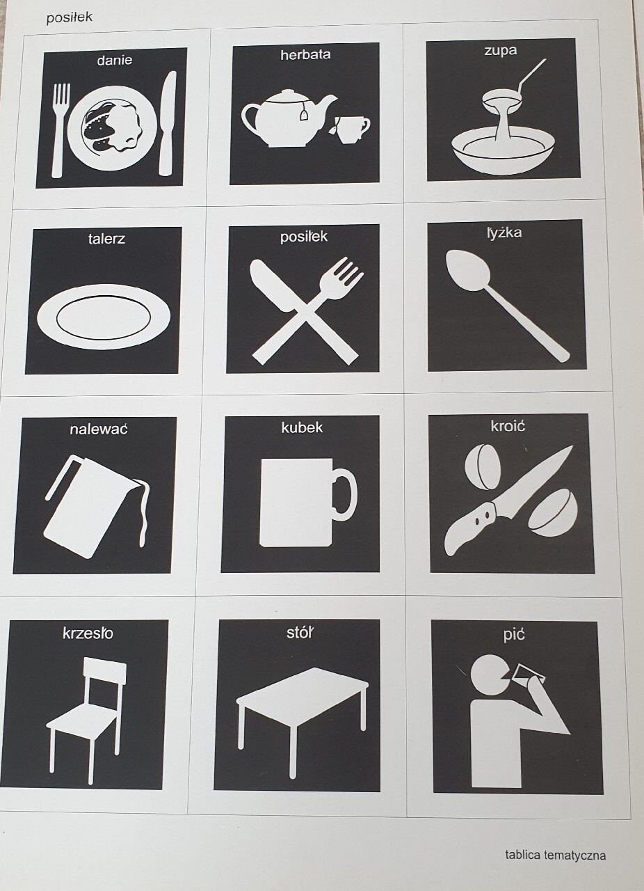 Piktogramy autyzm komunikacja alternatywna | Bojszowy | Kup teraz na ...