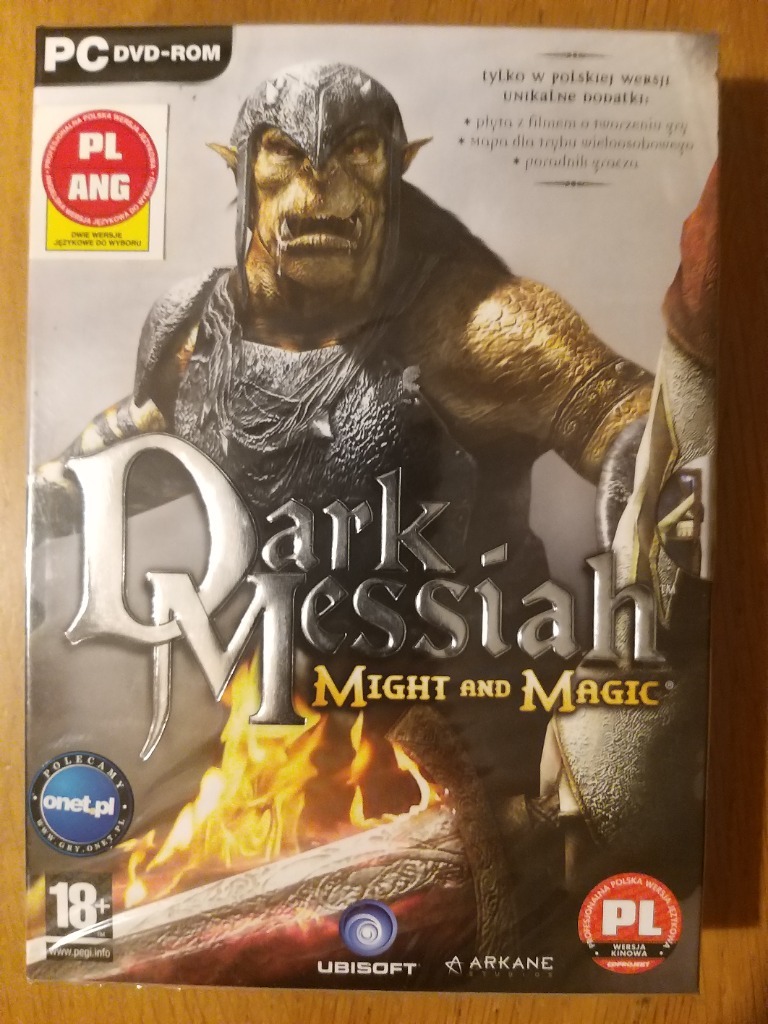 Dark Messiah Might and Magic PL Pc Nowa Folia | Warszawa | Kup teraz na ...