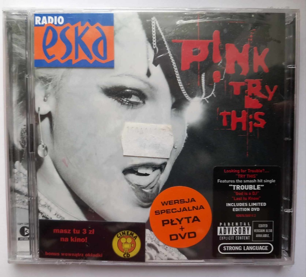 CD+DVD PINK - Try This | Białystok | Kup teraz na Allegro Lokalnie