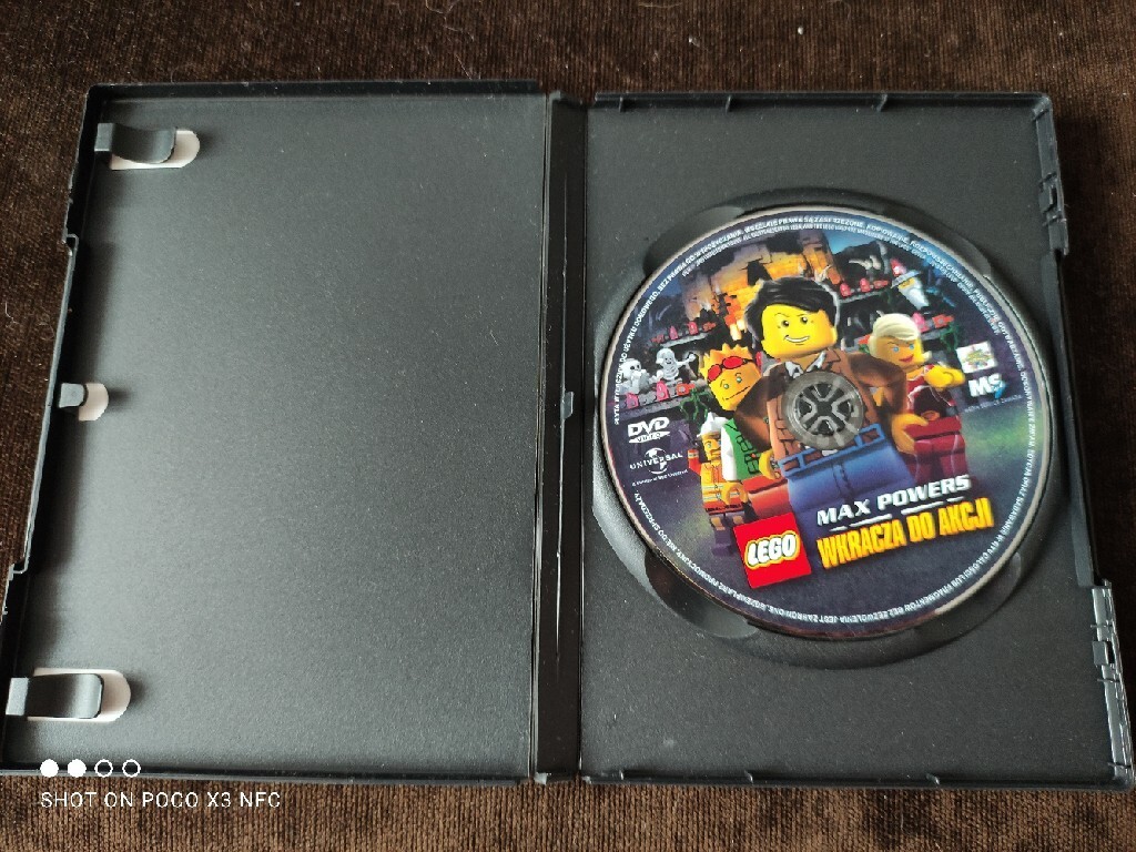 LEGO MAX POWERS WKRACZA DO AKCJI FILM DVD | Kębłowo | Kup teraz na ...