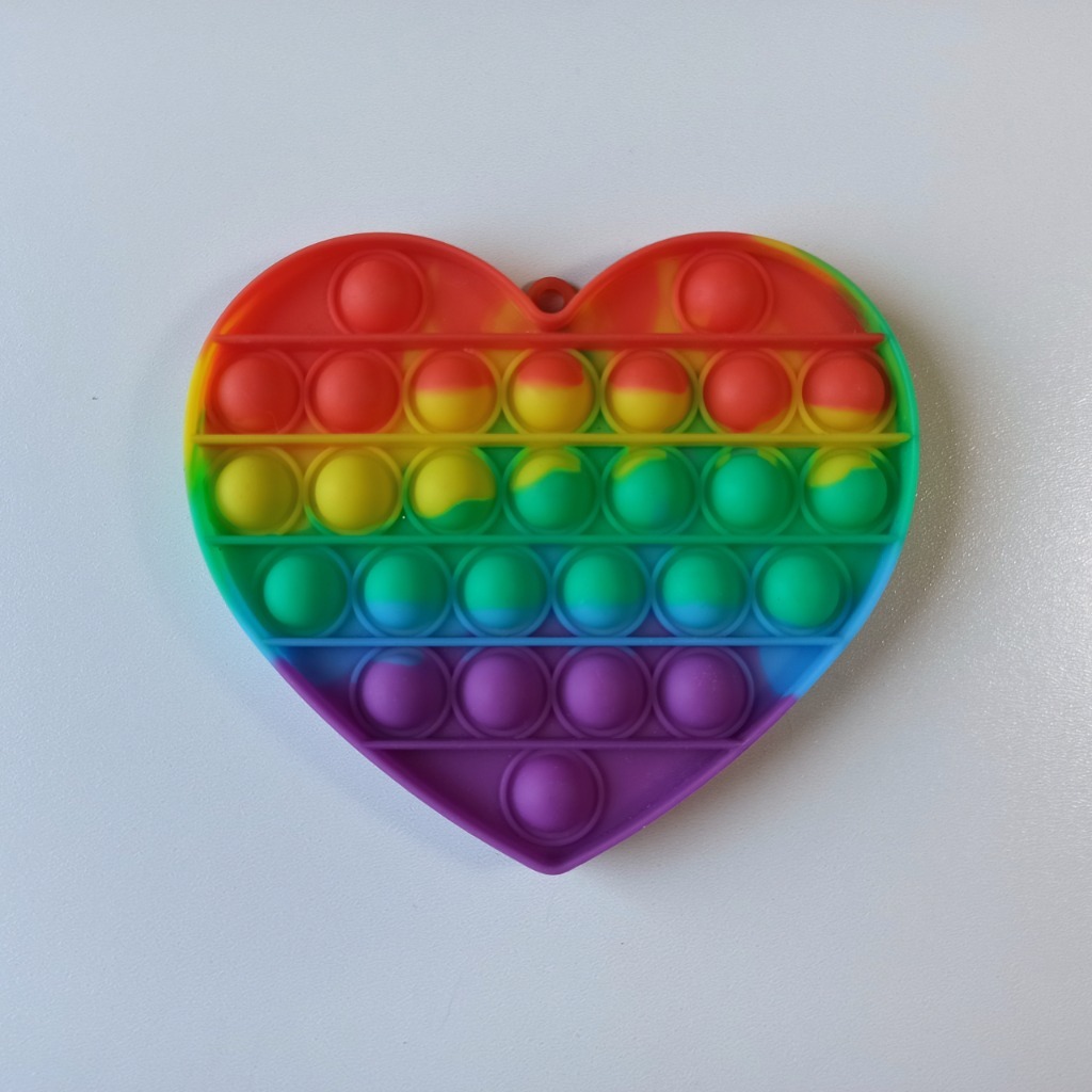 Push Bubble Pop It Sensoryczne Serce XL | Dziećmorowice | Kup teraz na ...