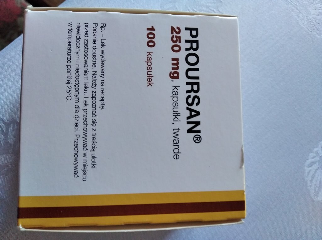 PROURSAN kapsułki 250 mg | Niewodnica Korycka | Kup teraz na Allegro ...