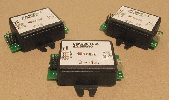 Dekoder DCC 4 Serwo 3 sztuki | Chorzów | Ogłoszenie na Allegro Lokalnie