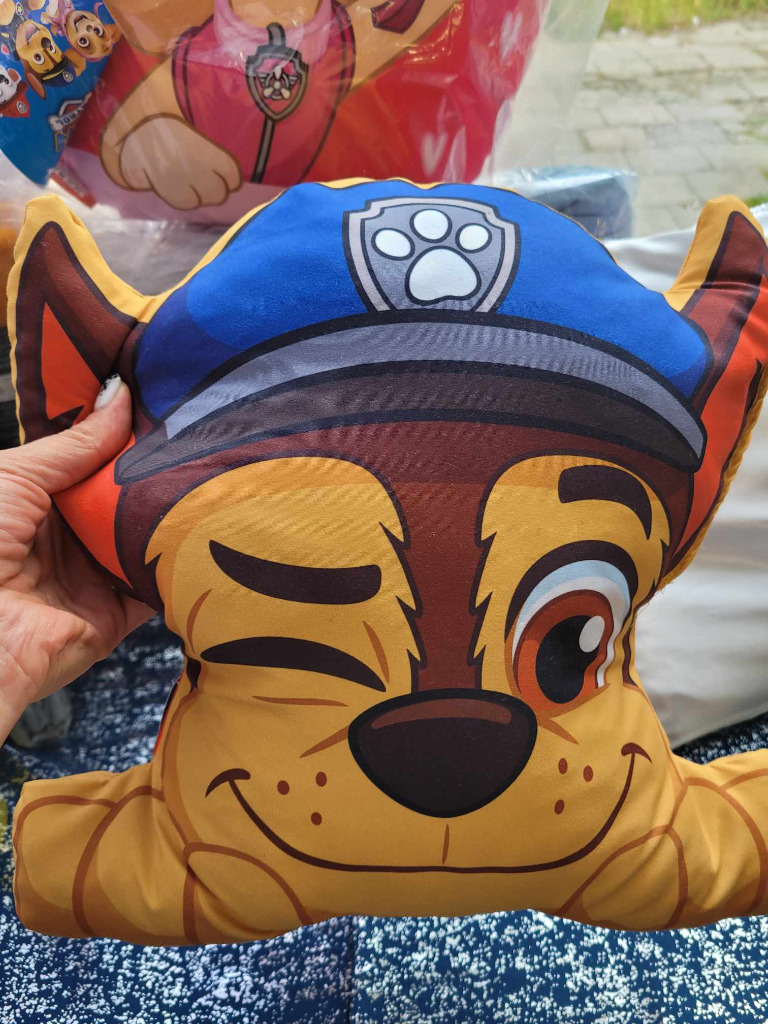 Oryginalna Poduszka 3D Maskotka Przytulanka Psi Patrol Paw Pies Czejs ...