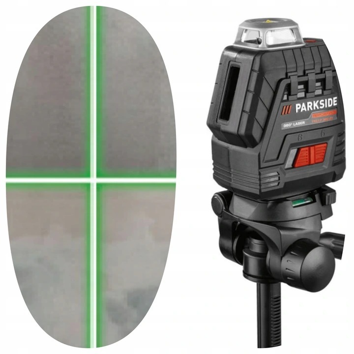 Laser krzyżowy Parkside PKLLP 360 A1 | Łódź | Kup teraz na Allegro Lokalnie