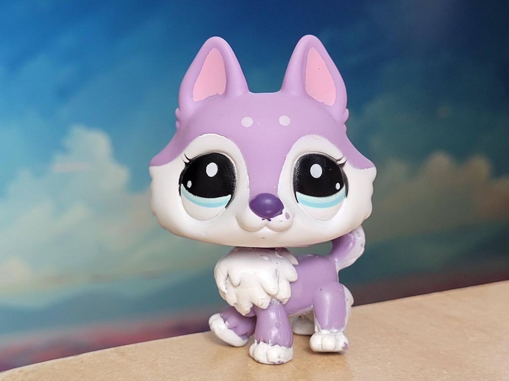 LPS Littlest Pet Shop pies piesek husky #2110 | Środa Wielkopolska ...