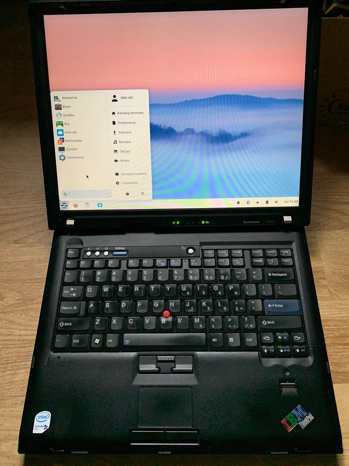 PANCERNY, laptop LENOVO IBM ThinkPad r60, WYPAS | Gliwice | Kup teraz ...