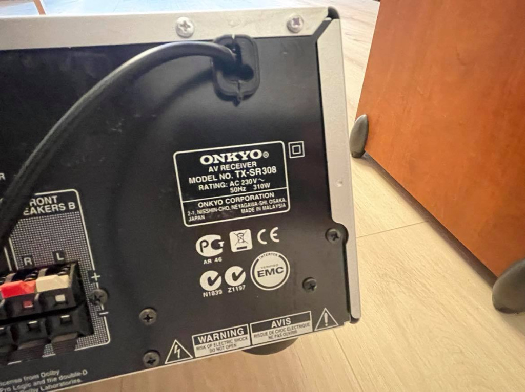 Amplituner Onkyo TX-SR308 | Warszawa | Ogłoszenie na Allegro Lokalnie