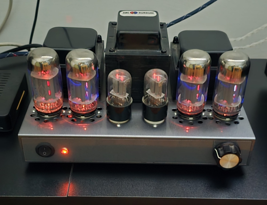 Wzmacniacz lampowy na lampach mocy 6P3S i sterujących 6N9S | szczytno ...