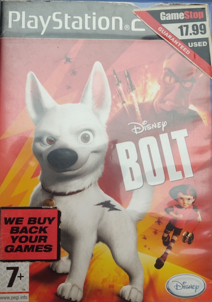 DISNEY BOLT PS2 | Krzyszkowice | Kup teraz na Allegro Lokalnie