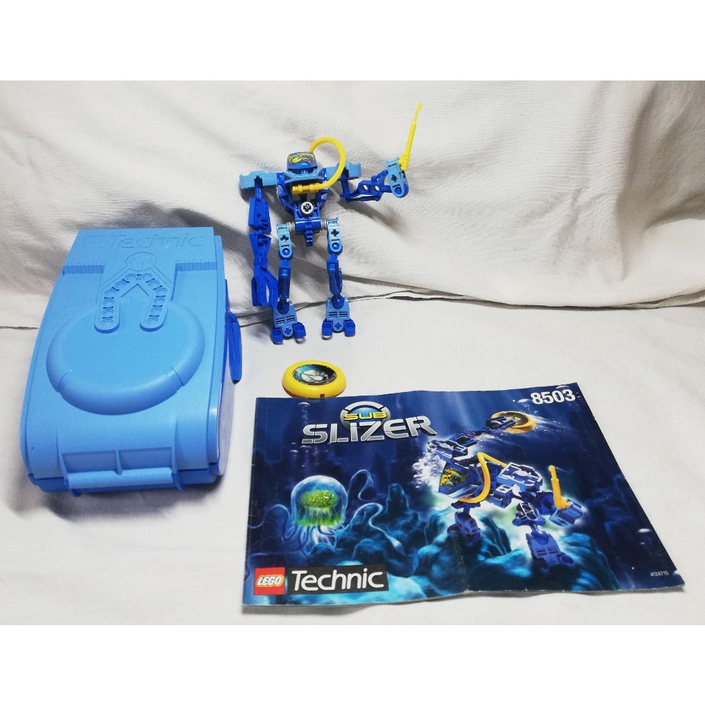 LEGO 8503 Technic Throwbot Slizer Scuba Sub | Wrocław | Kup teraz na ...