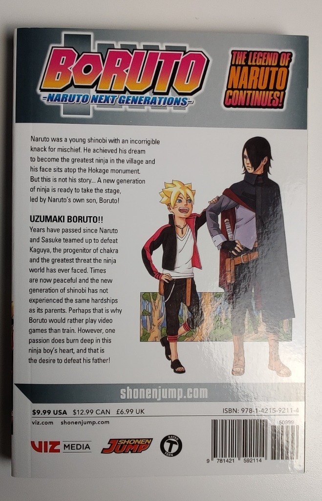 Boruto VOL 1 - Manga | Klucze | Kup teraz na Allegro Lokalnie