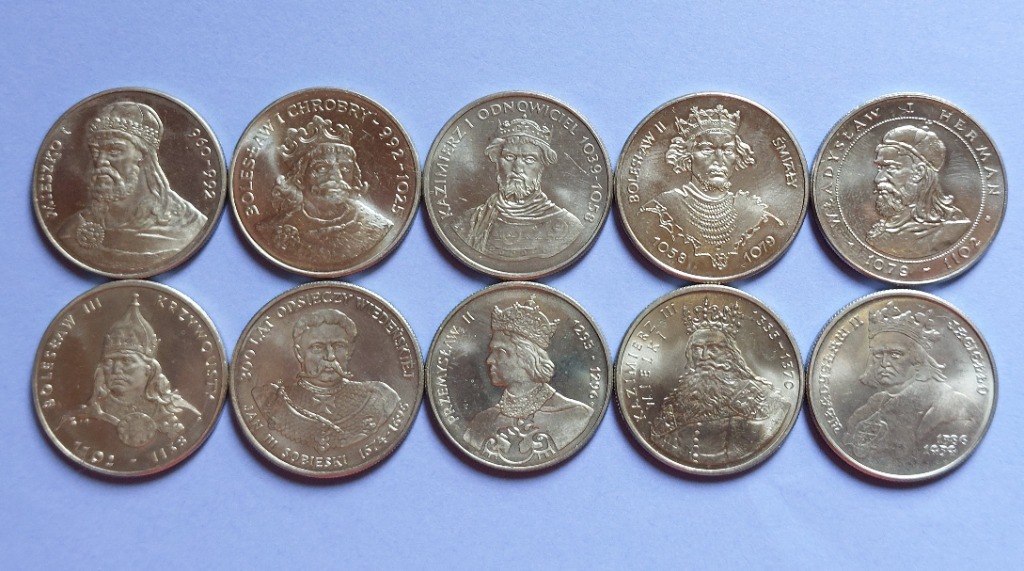 PRL 10 monet 19791989 Książęta i Królowie | Warszawa | Kup teraz na ...